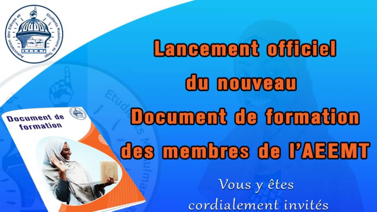 Le nouveau document de formation des membres - AEEMT